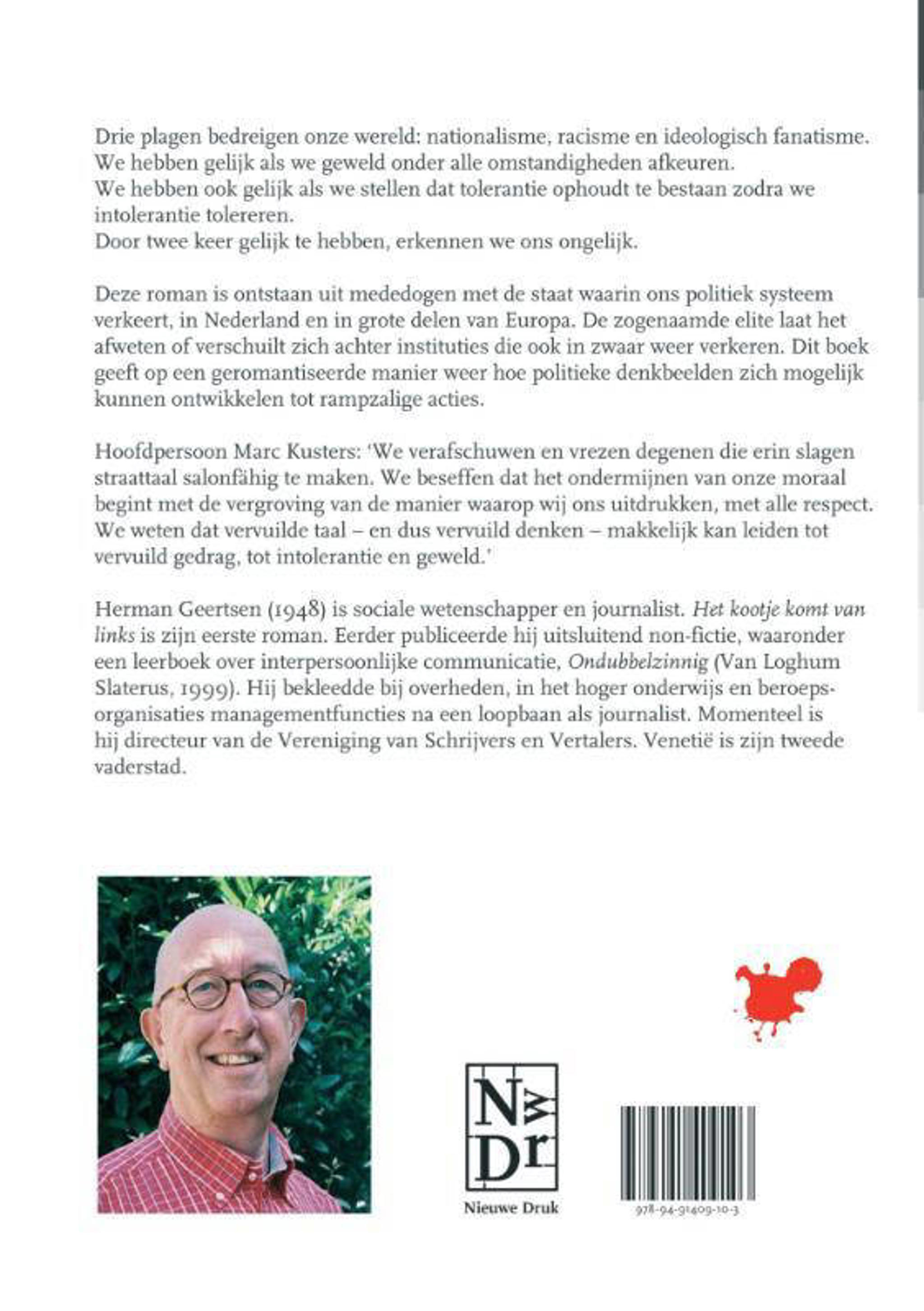 Herman Geertsen Het kootje komt van links | wehkamp