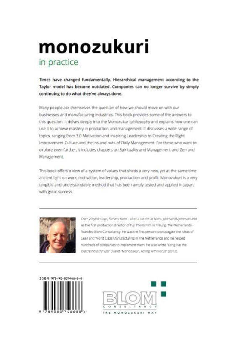 Steven Blom Monozukuri the art of making: Monozukuri in practice | wehkamp