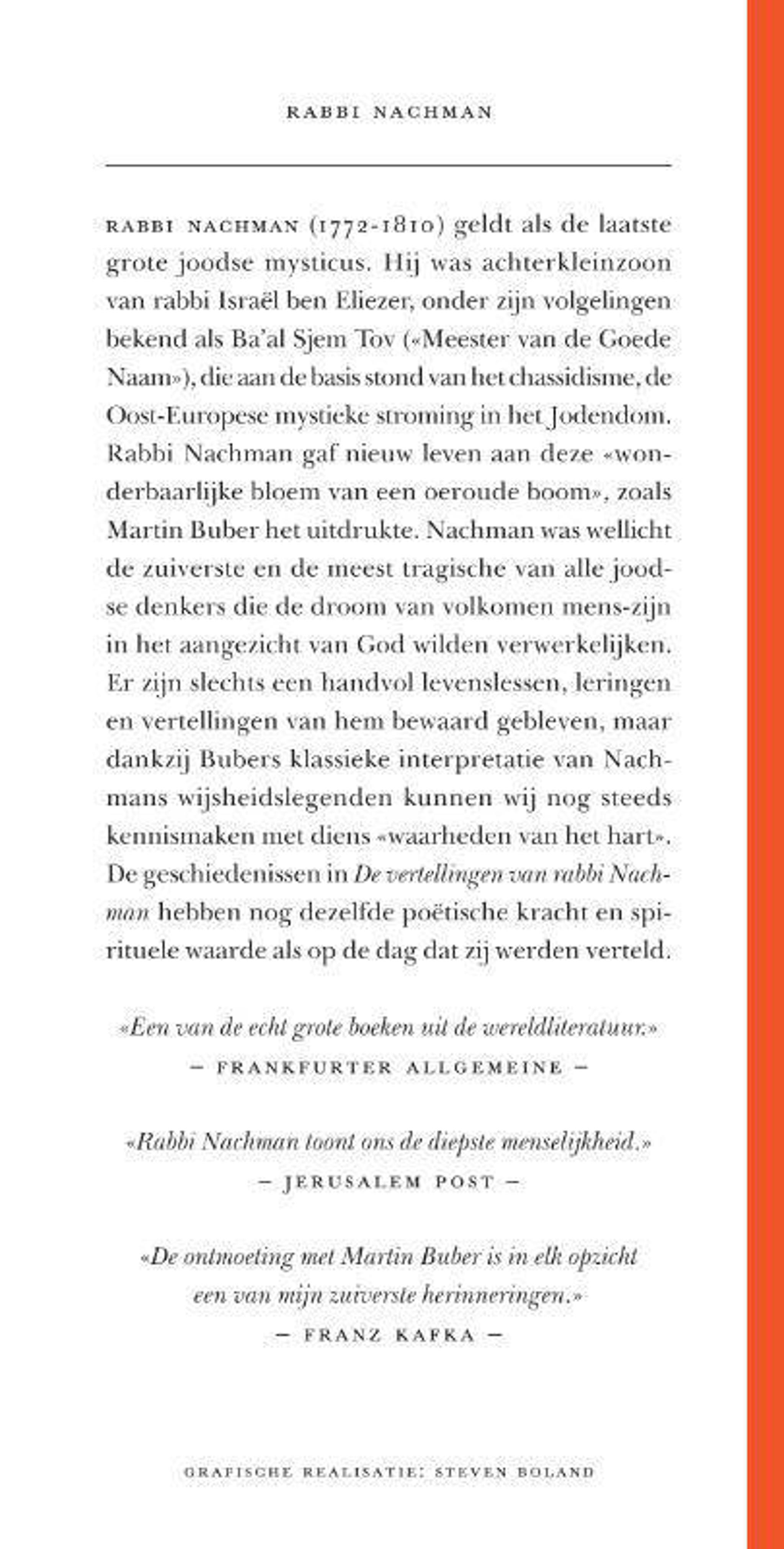 Martin Buber De vertellingen van Rabbi Nachman | wehkamp