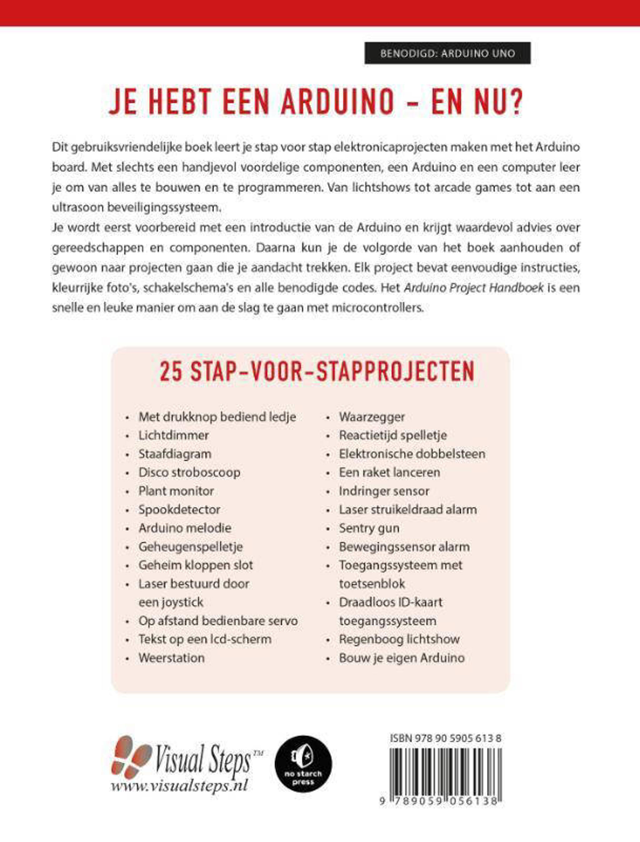 Mark Geddes Arduino Project Handboek Wehkamp 0996