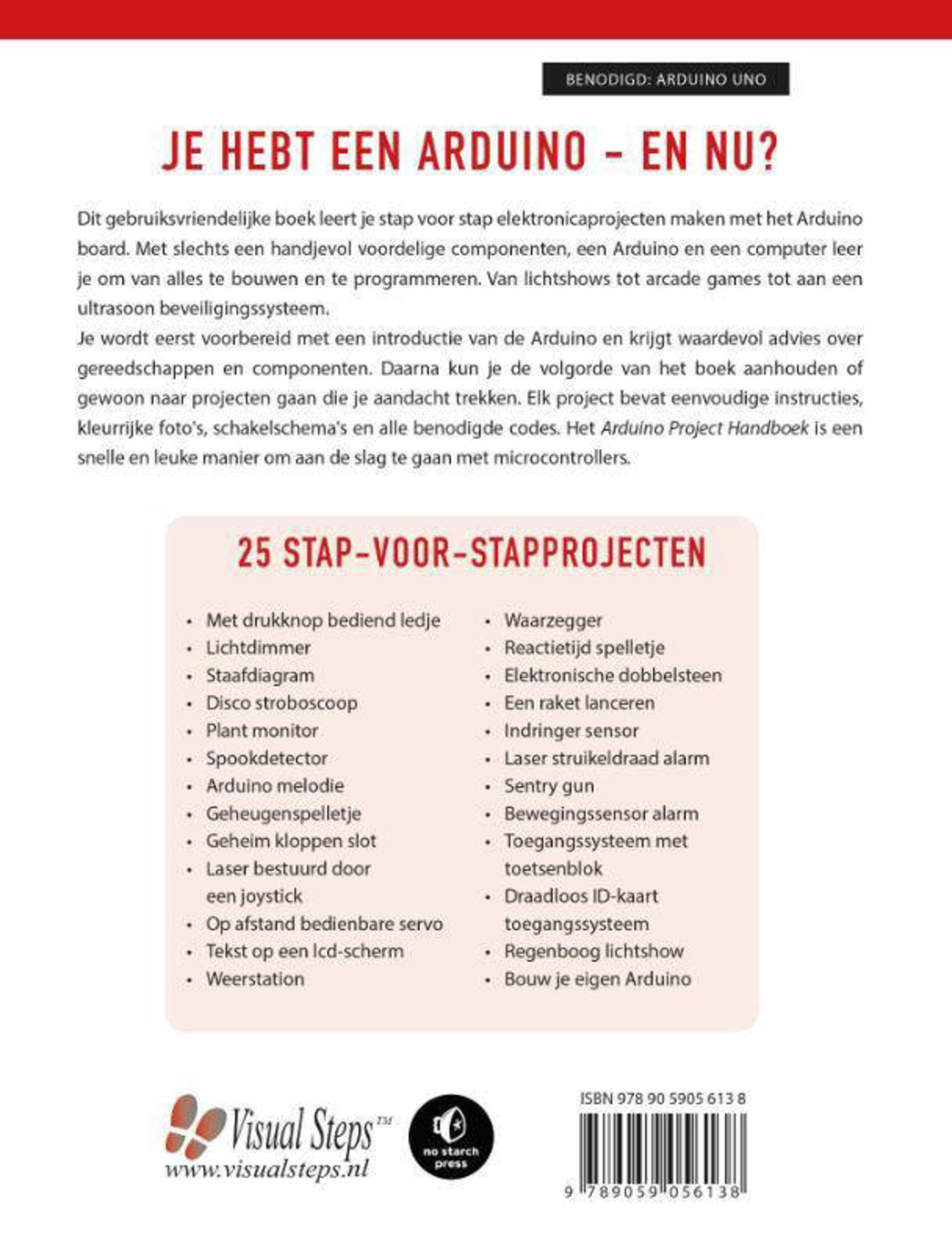 Mark Geddes Arduino Project Handboek Wehkamp 0996