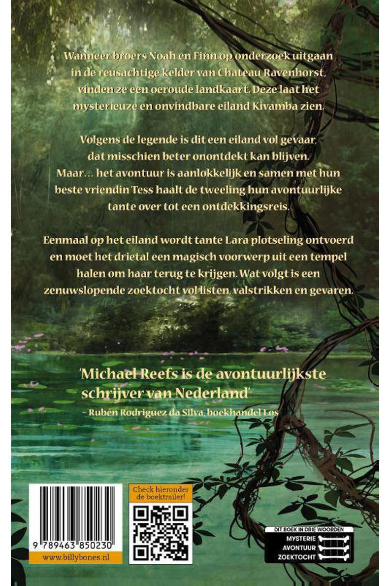 Michael Reefs De Tempeljagers: Het verdwenen eiland Kivamba | wehkamp