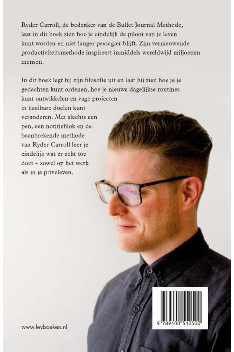Ryder Carroll De Bullet Journal Methode | wehkamp