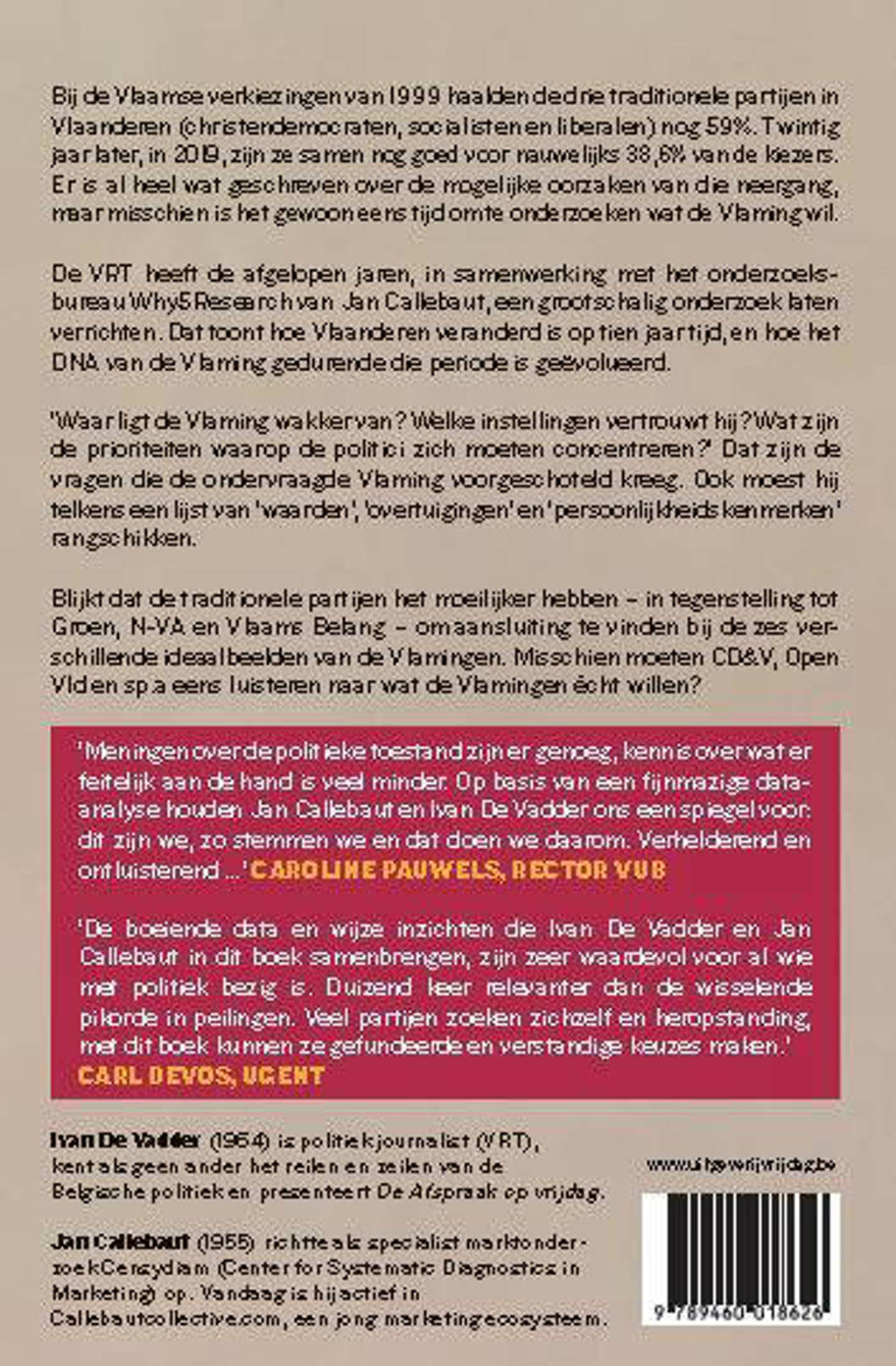 Ivan De Vadder en Jan Callebaut Het DNA van Vlaanderen | wehkamp