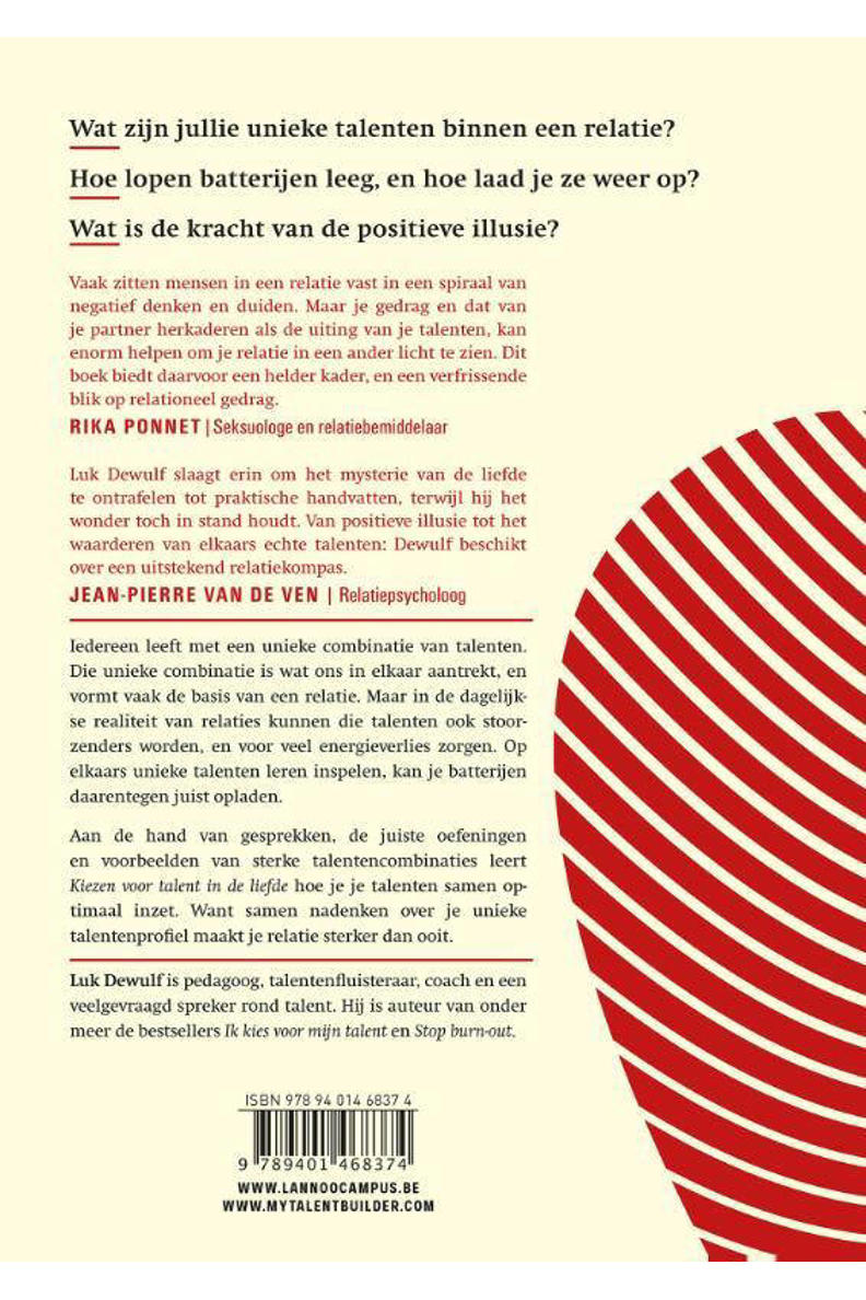 Luk Dewulf Kiezen voor talent in de liefde | wehkamp