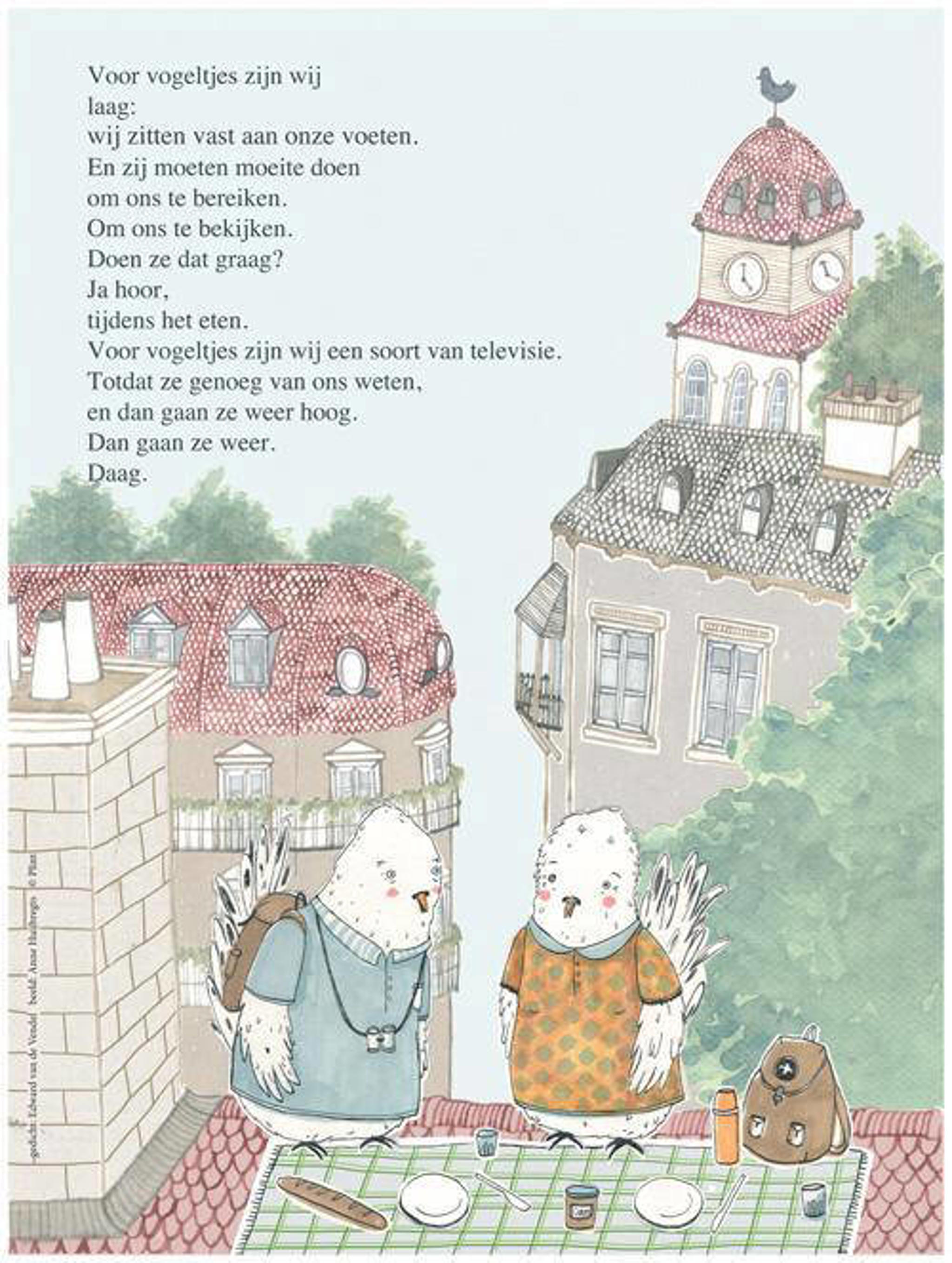 Edward van der Vendel Set Poeziekaarten Plint Vogels van Edward van de ...