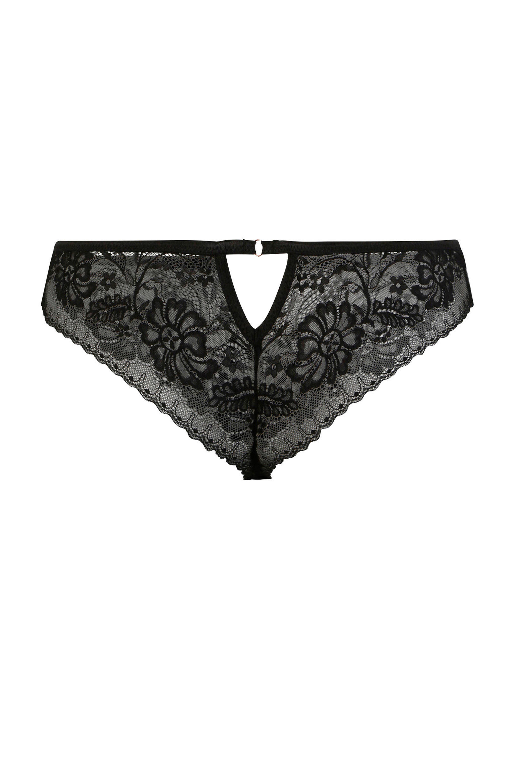 Lascana kanten string zwart kopen? | Morgen in huis | wehkamp