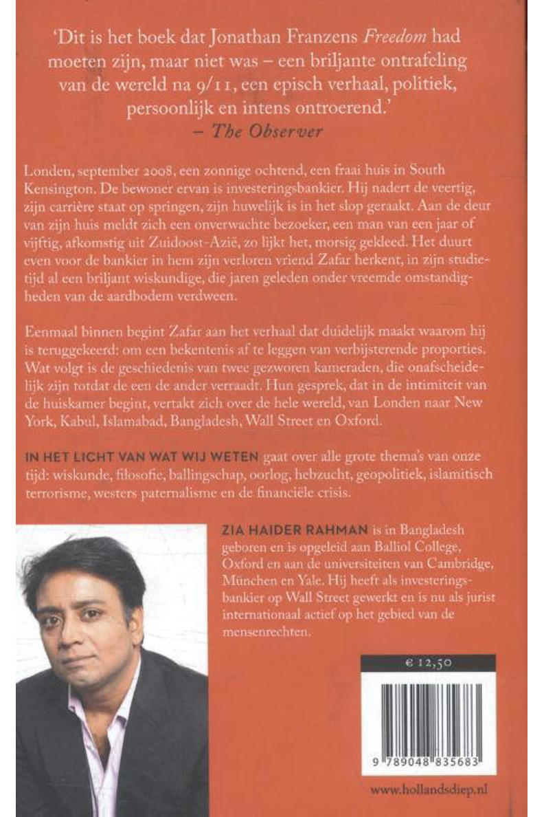 Zia Haider Rahman In het licht van wat wij weten | wehkamp