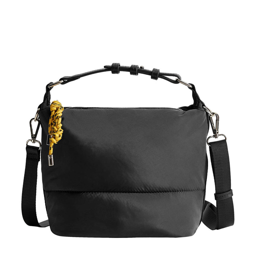 Mango crossbody tas zwart | wehkamp