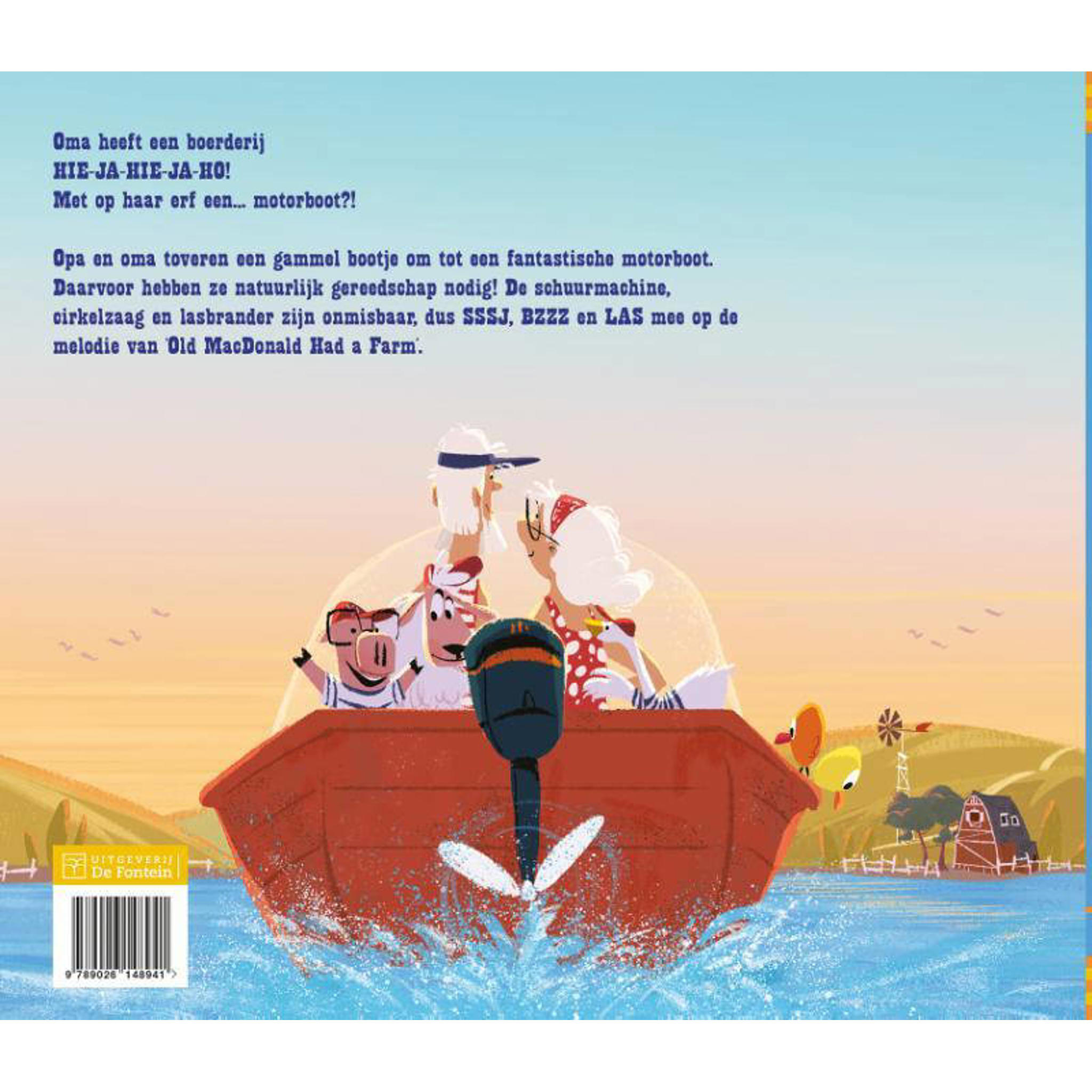 Steve Goetz en Eda Kaban Oma bouwt een motorboot | wehkamp