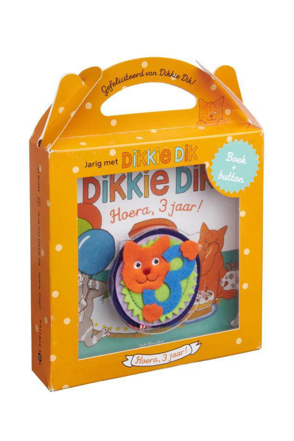 Jet Boeke Dikkie Dik: Jarig met Dikkie Dik - Hoera, 3 jaar! | wehkamp