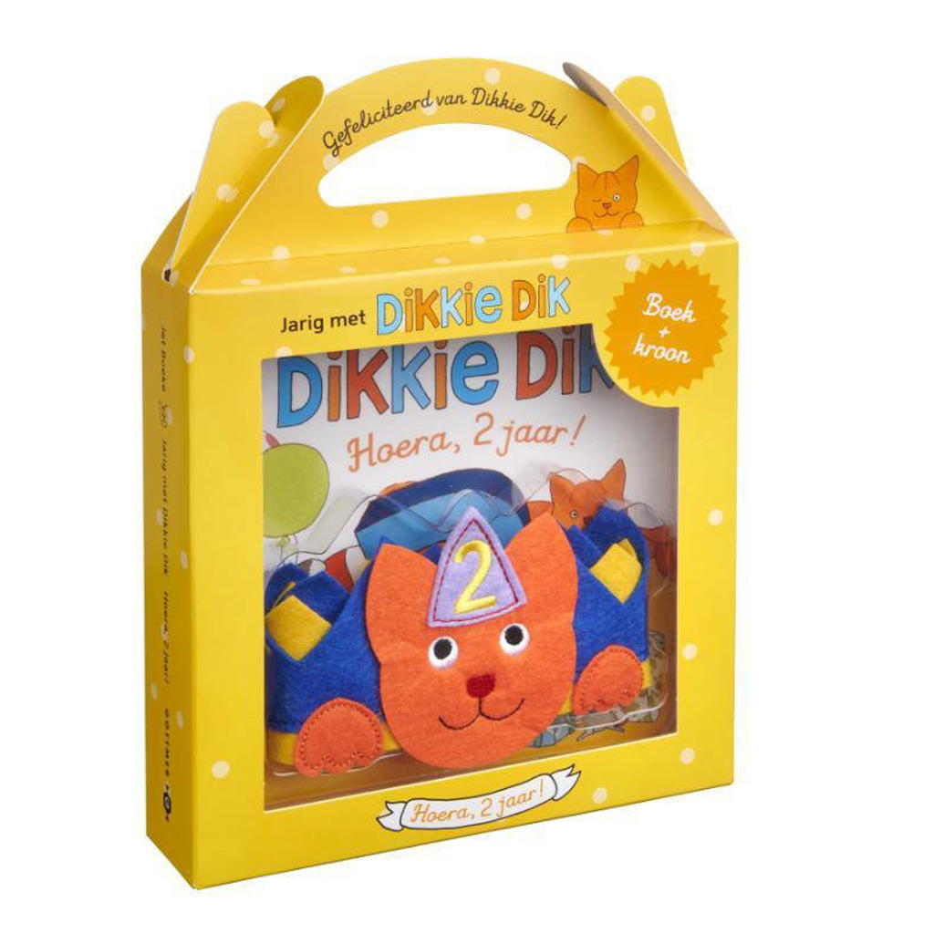 Jet Boeke Dikkie Dik: Jarig met Dikkie Dik - Hoera, 2 jaar! | wehkamp