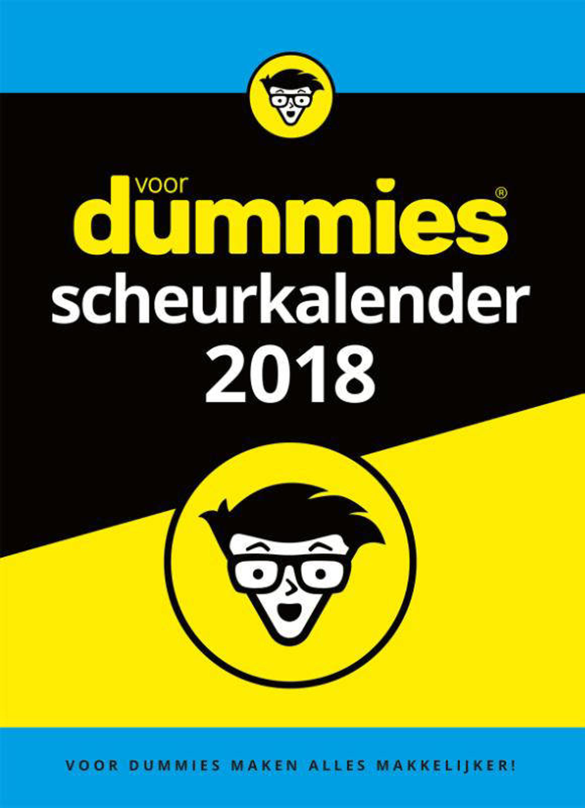 Voor Dummies scheurkalender 2018 | wehkamp