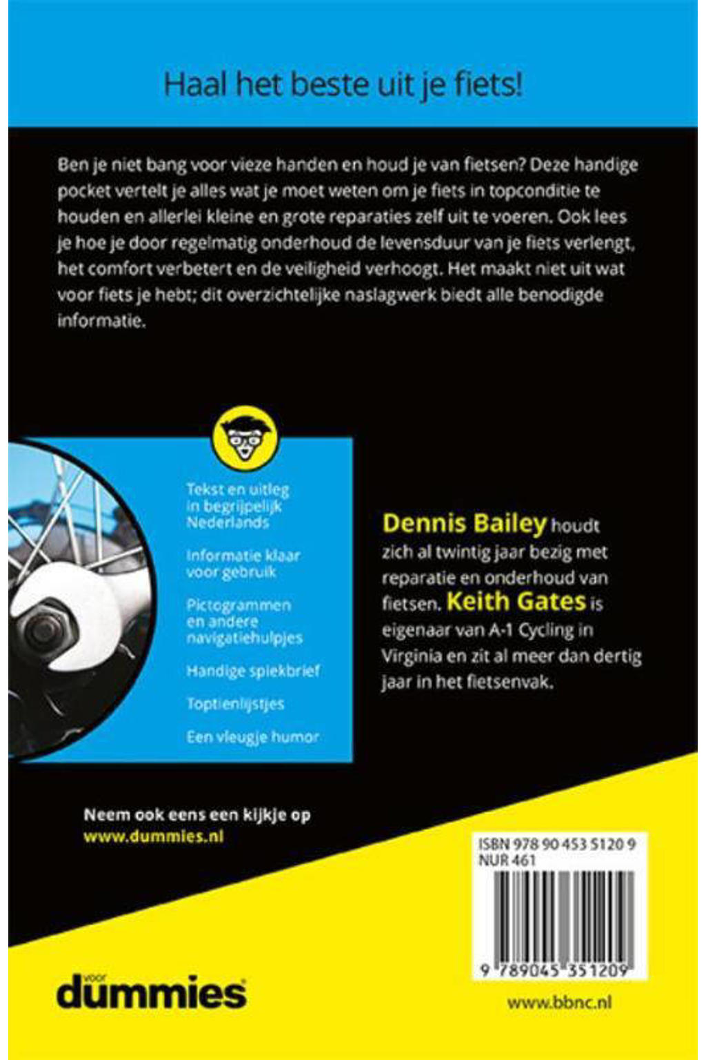 Dennis Bailey en Keith Gates Voor Dummies: Je fiets repareren en ...
