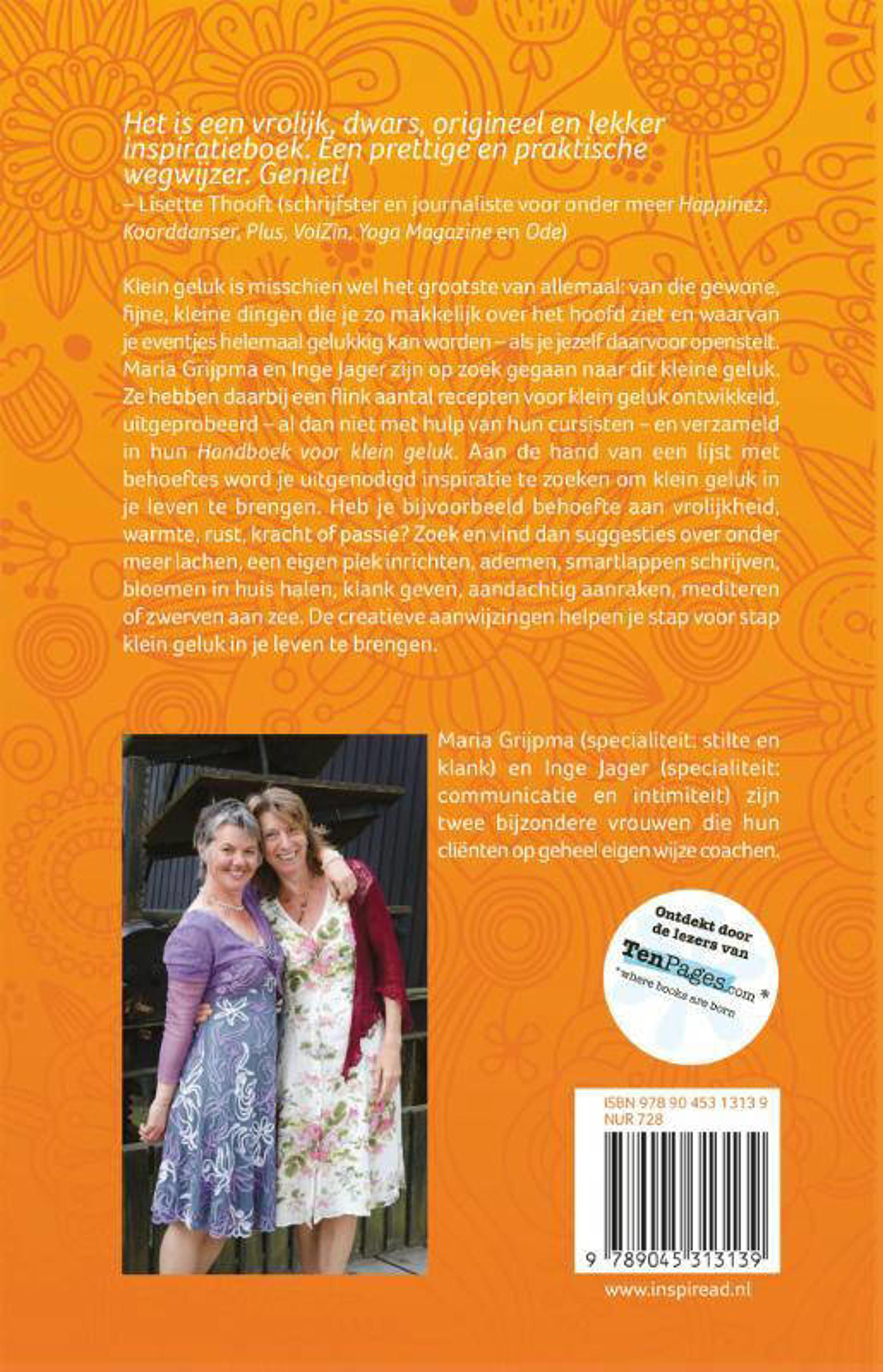 Maria Grijpma en Inge Jager Handboek voor klein geluk | wehkamp