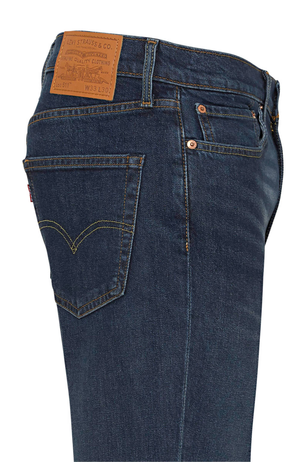 Levi's 511 slim fit jeans stonewashed | wehkamp