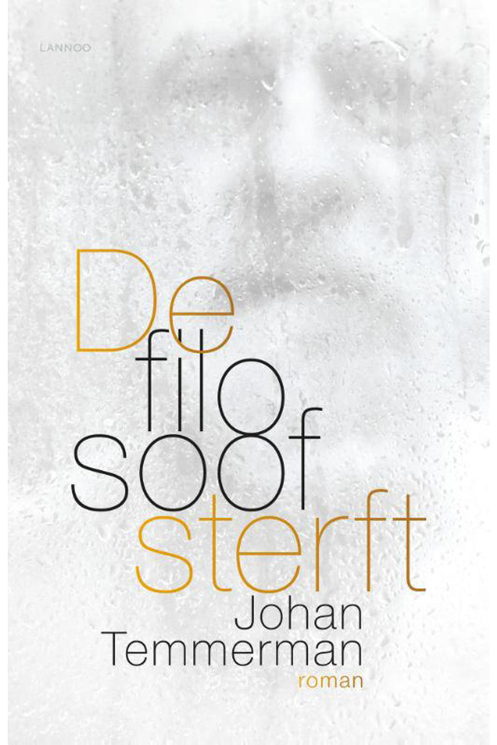 Johan Temmerman De filosoof sterft | wehkamp