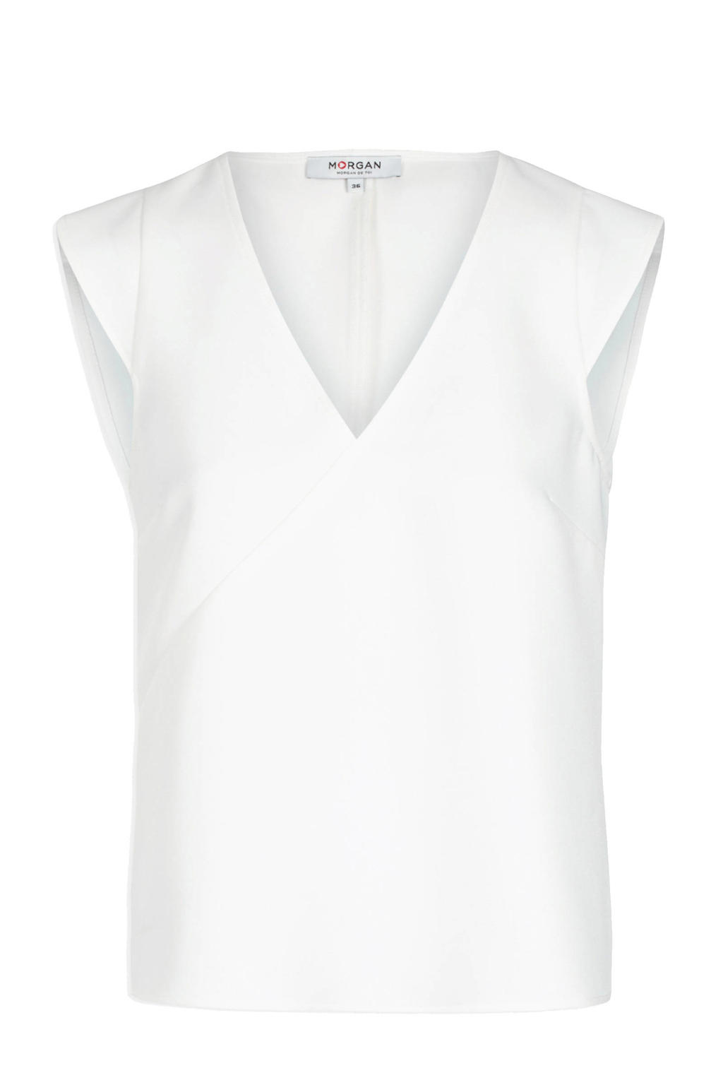 Morgan top wit | wehkamp