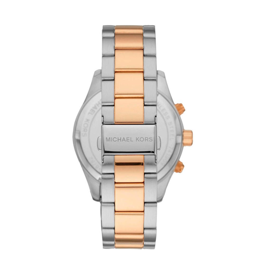 Michael Kors chronograaf MK8784 goud/zilverkleur | wehkamp