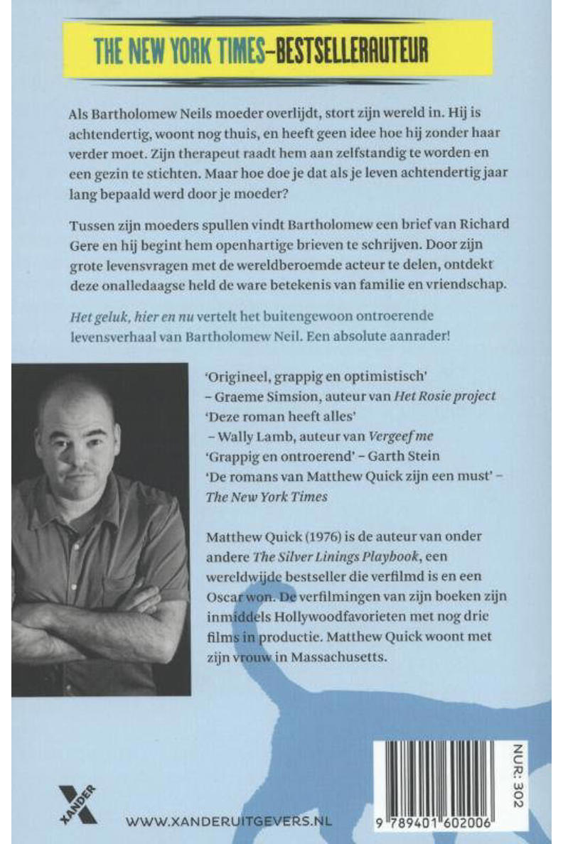 Matthew Quick Het geluk, hier en nu | wehkamp