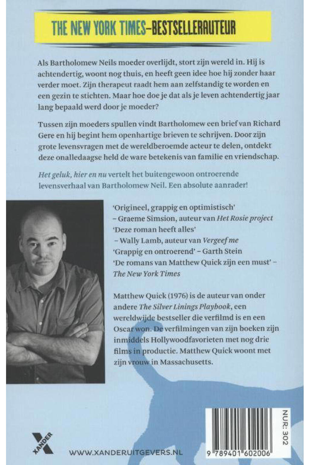 Matthew Quick Het geluk, hier en nu | wehkamp