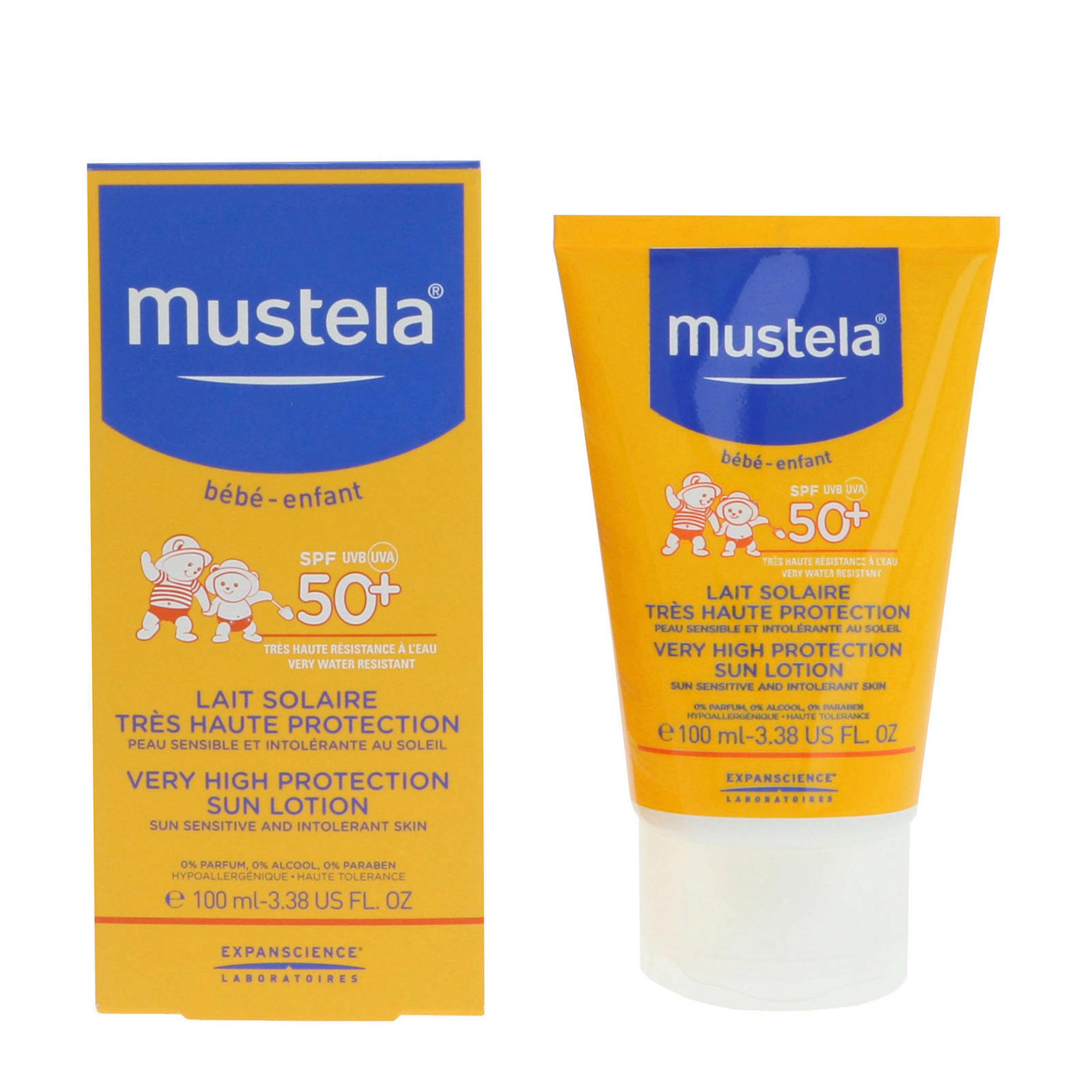 Mustela Very High Protection Sun Lotion Spf50+ zonnemelk - 100 ml | wehkamp