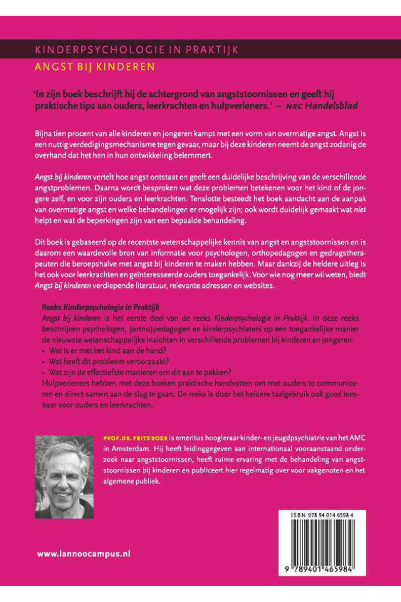Frits Boer Angst bij kinderen | wehkamp
