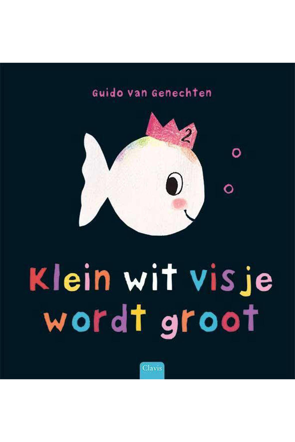 Guido Van Genechten Klein wit visje: Klein wit visje wordt groot | wehkamp