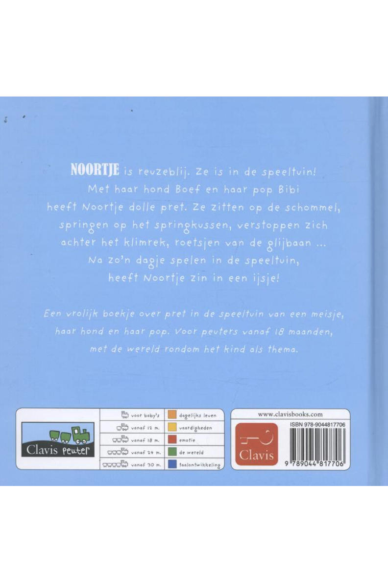 Annemarie van der Heijden Clavis peuter: Noortje in de speeltuin | wehkamp