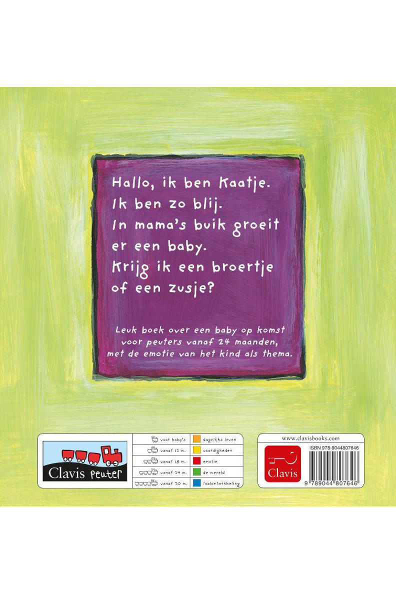 Liesbet Slegers Karel en Kaatje: Kaatje en mama's buik | wehkamp