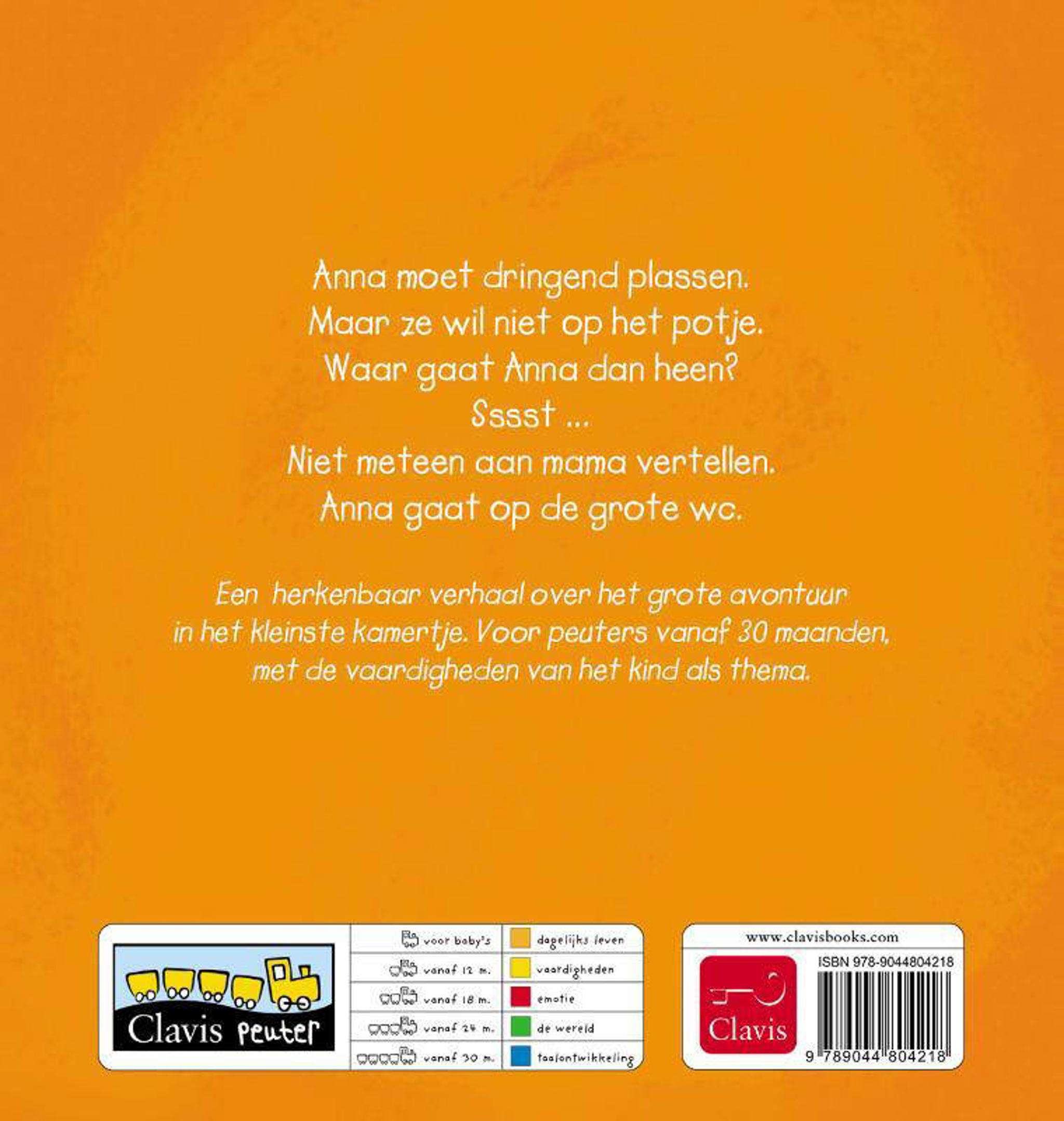 Kathleen Amant Anna: Anna op de grote wc | wehkamp