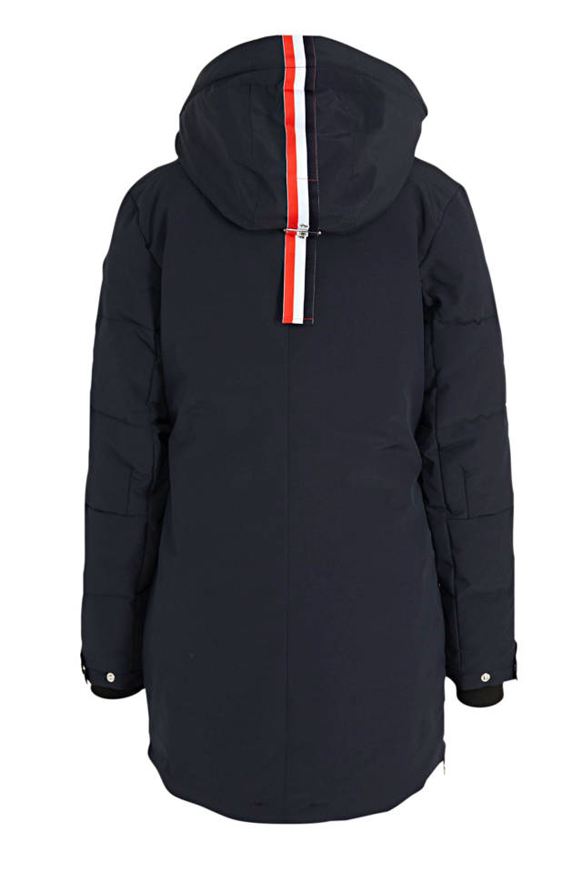 Luhta parka Eurasaari donkerblauw | wehkamp