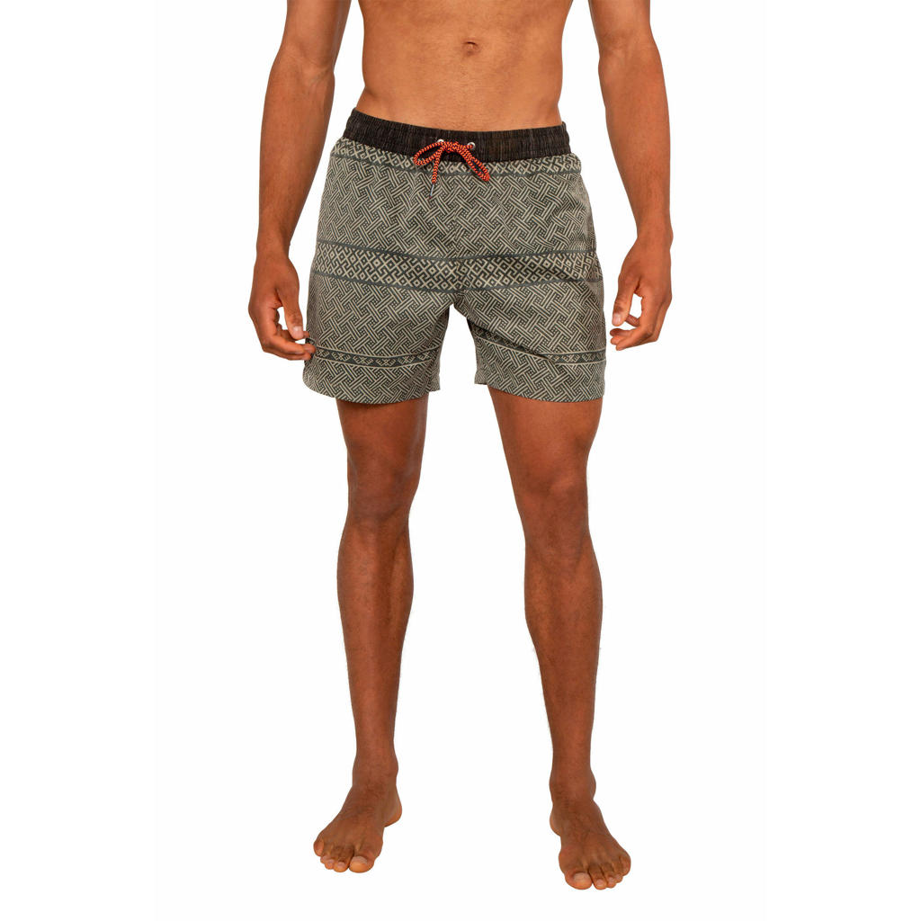 Protest zwemshort Holt met all over print grijs | wehkamp