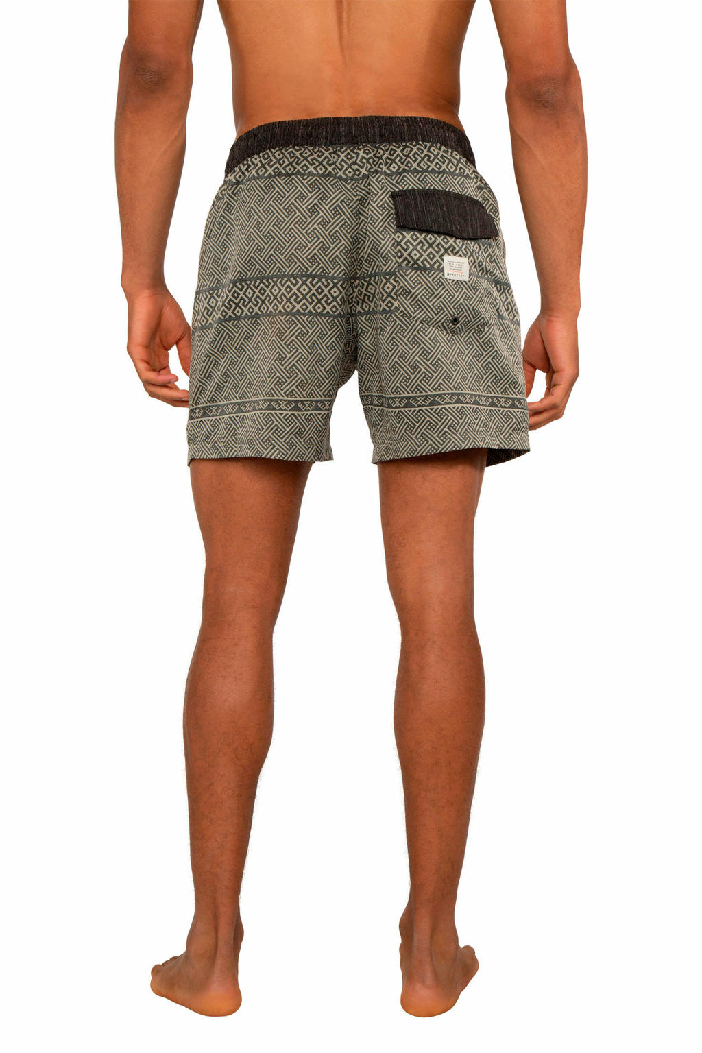 Protest zwemshort Holt met all over print grijs | wehkamp