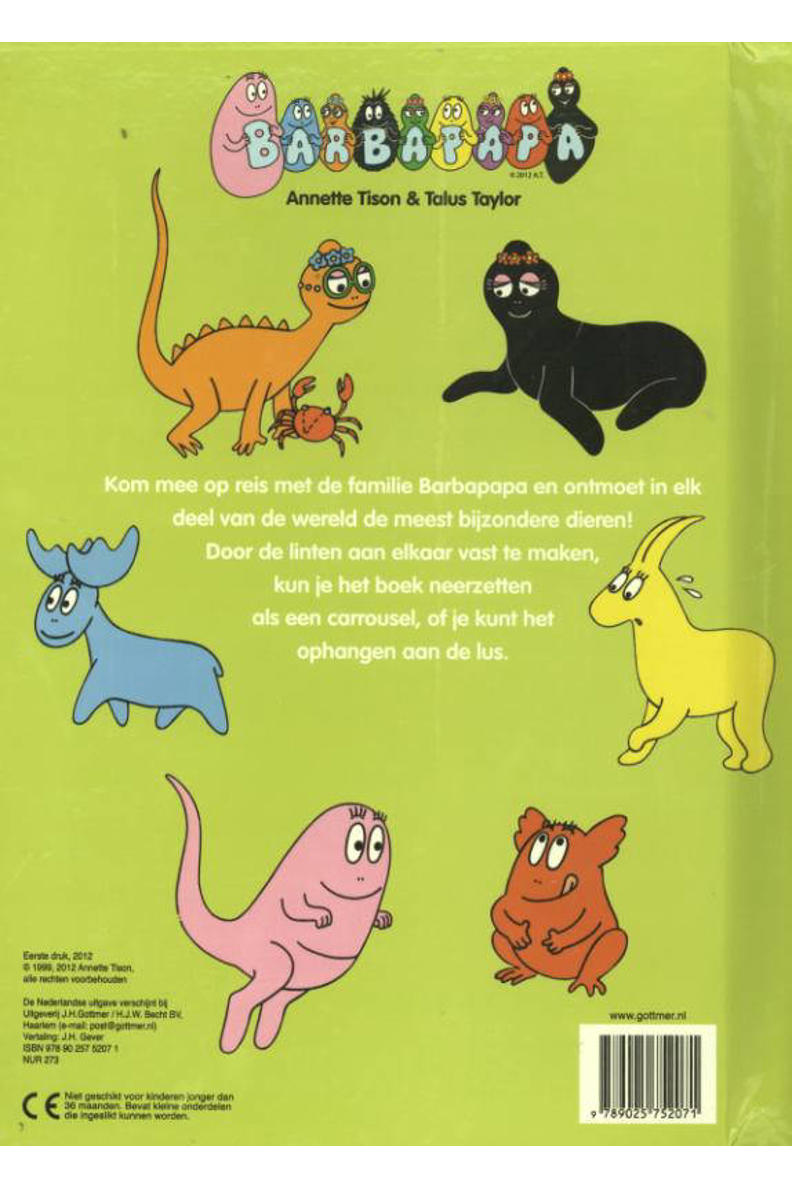 Annette Tison en Talus Taylor Barbapapa : Met Barbapapa de wereld rond ...