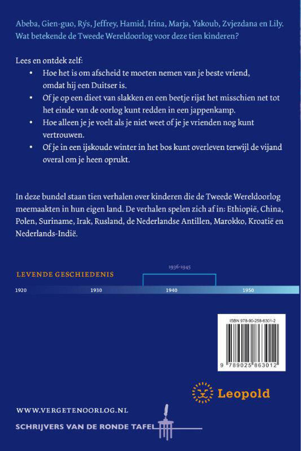 Arend van Dam, Joyce Pool, Theo Engelen, e.a. Vergeten Oorlog | wehkamp