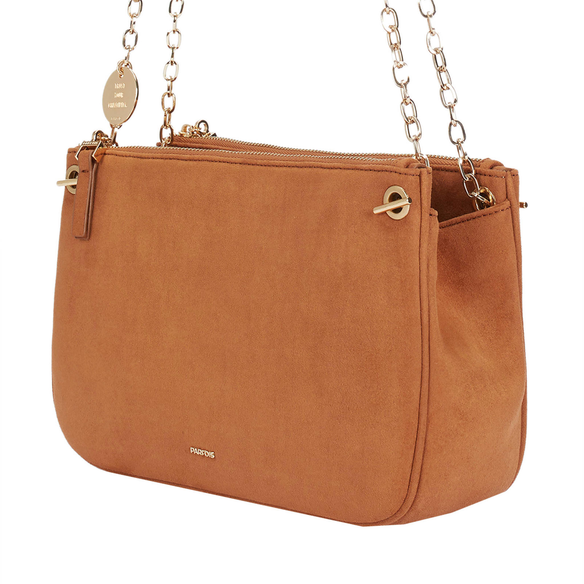 Parfois crossbody tas cognac | wehkamp