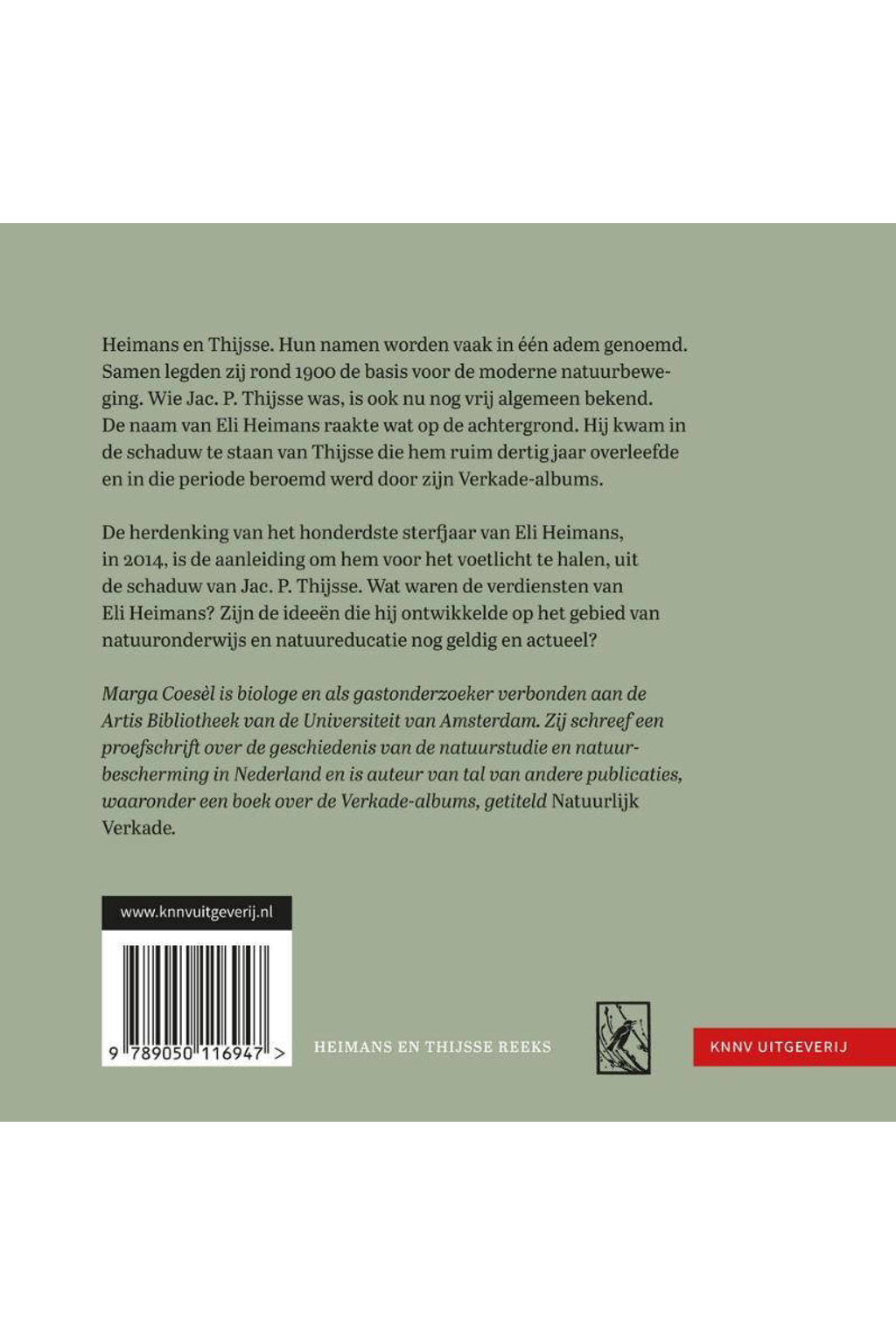 Marga Coesel Heimans en Thijsse reeks: Eli Heimans | wehkamp