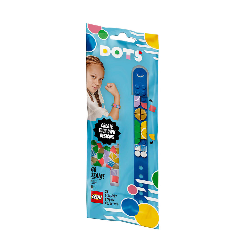 LEGO Dots Go Team! armband 41911 | wehkamp