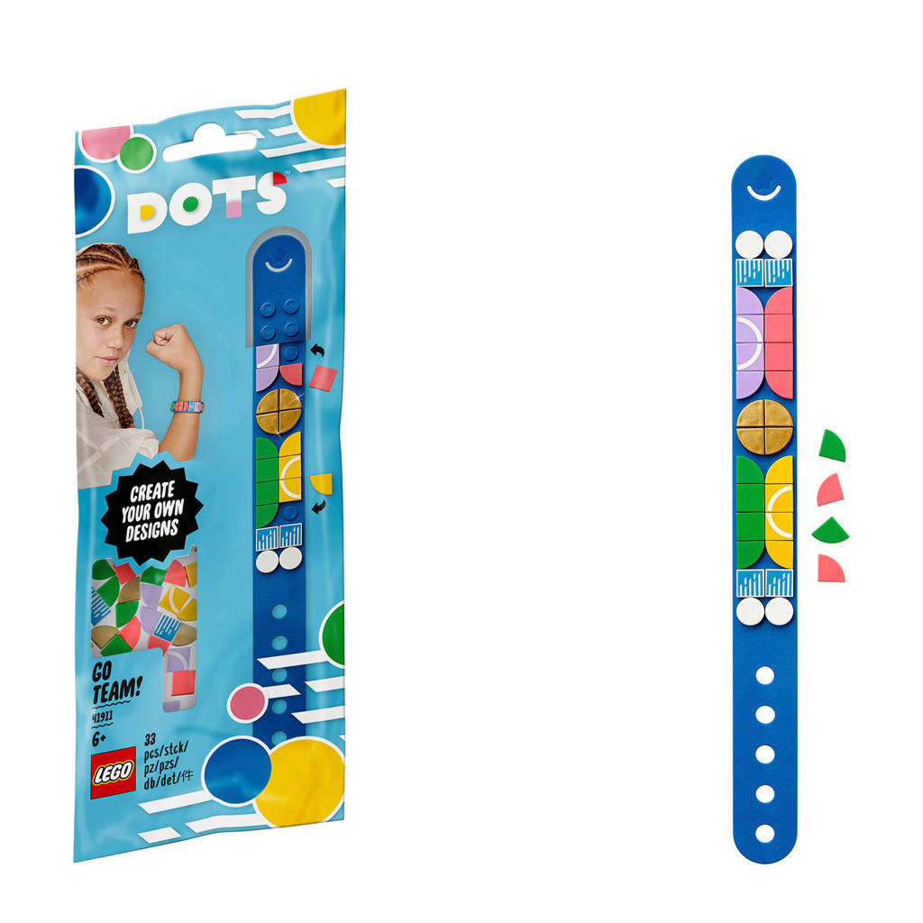 LEGO Dots Go Team! armband 41911 | wehkamp