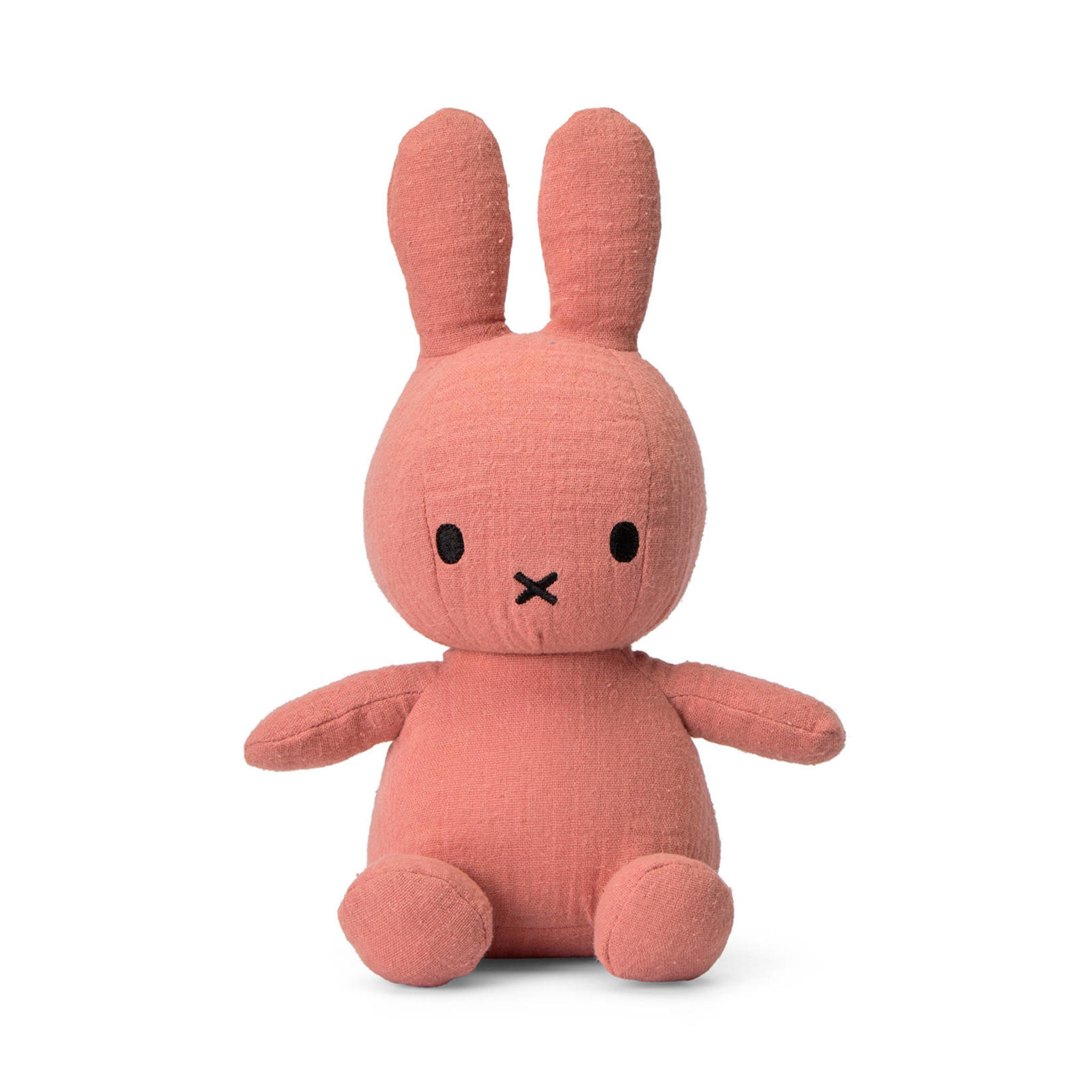 nijntje Miffy Mousseline roze knuffel 23 cm | wehkamp
