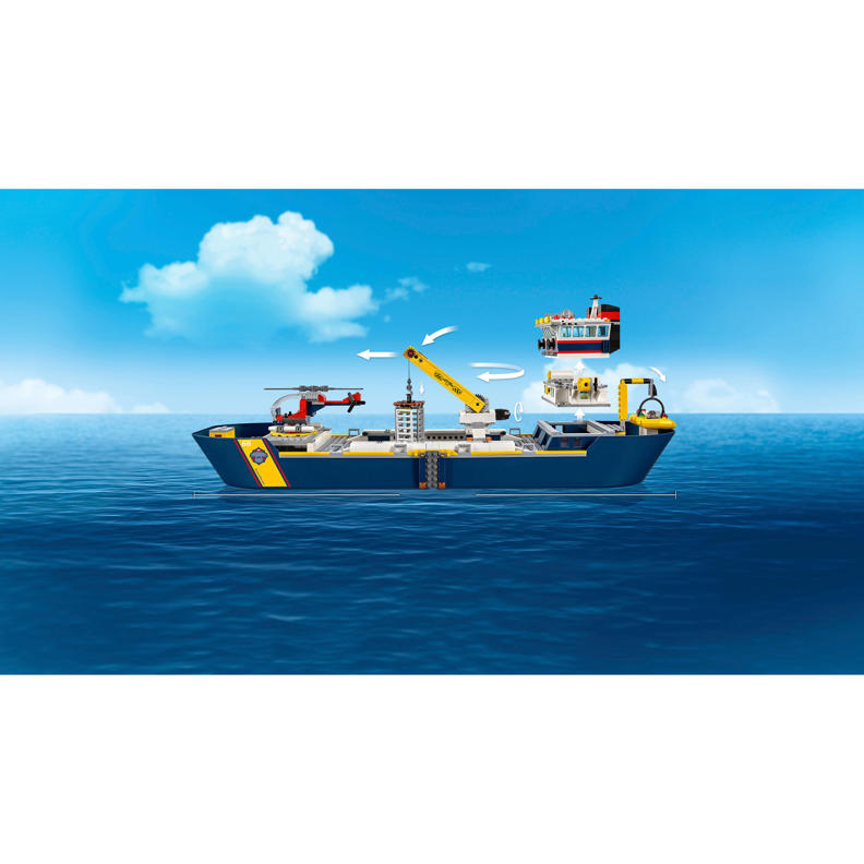 LEGO City Oceaan Onderzoekschip 60266 | wehkamp