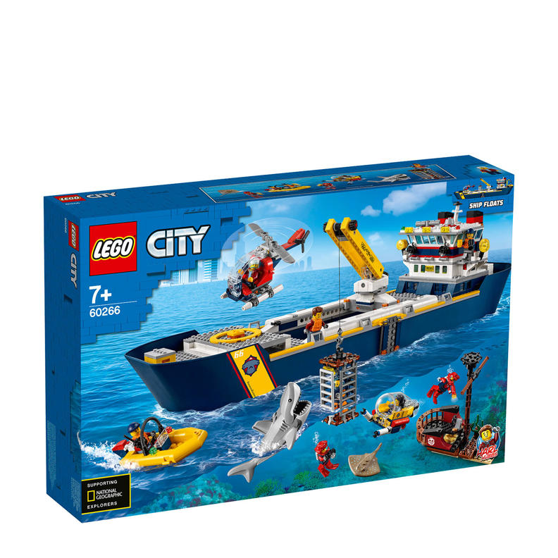 LEGO City Oceaan Onderzoekschip 60266 | wehkamp