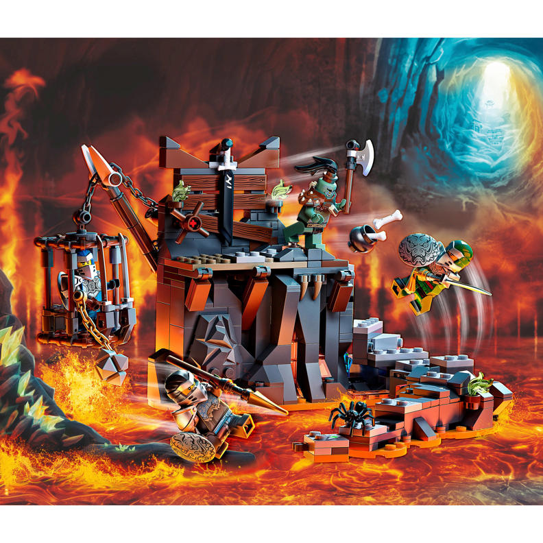 LEGO Ninjago Reis naar de Kerkers van Skull 71717 | wehkamp