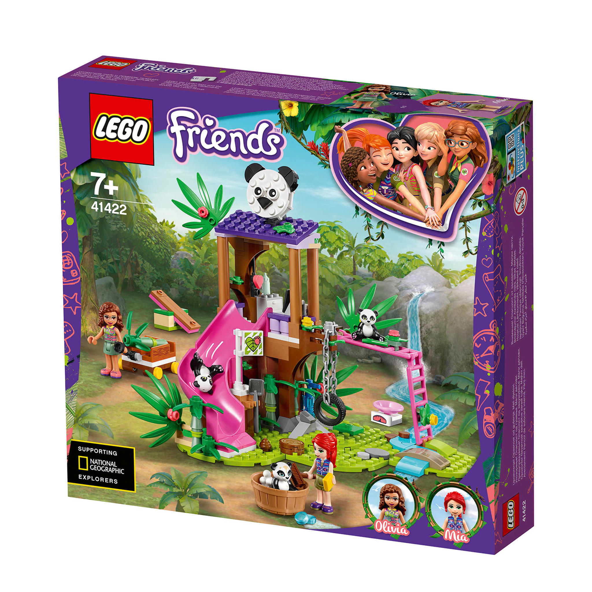 LEGO Friends Panda Jungle boomhut 41422 | wehkamp