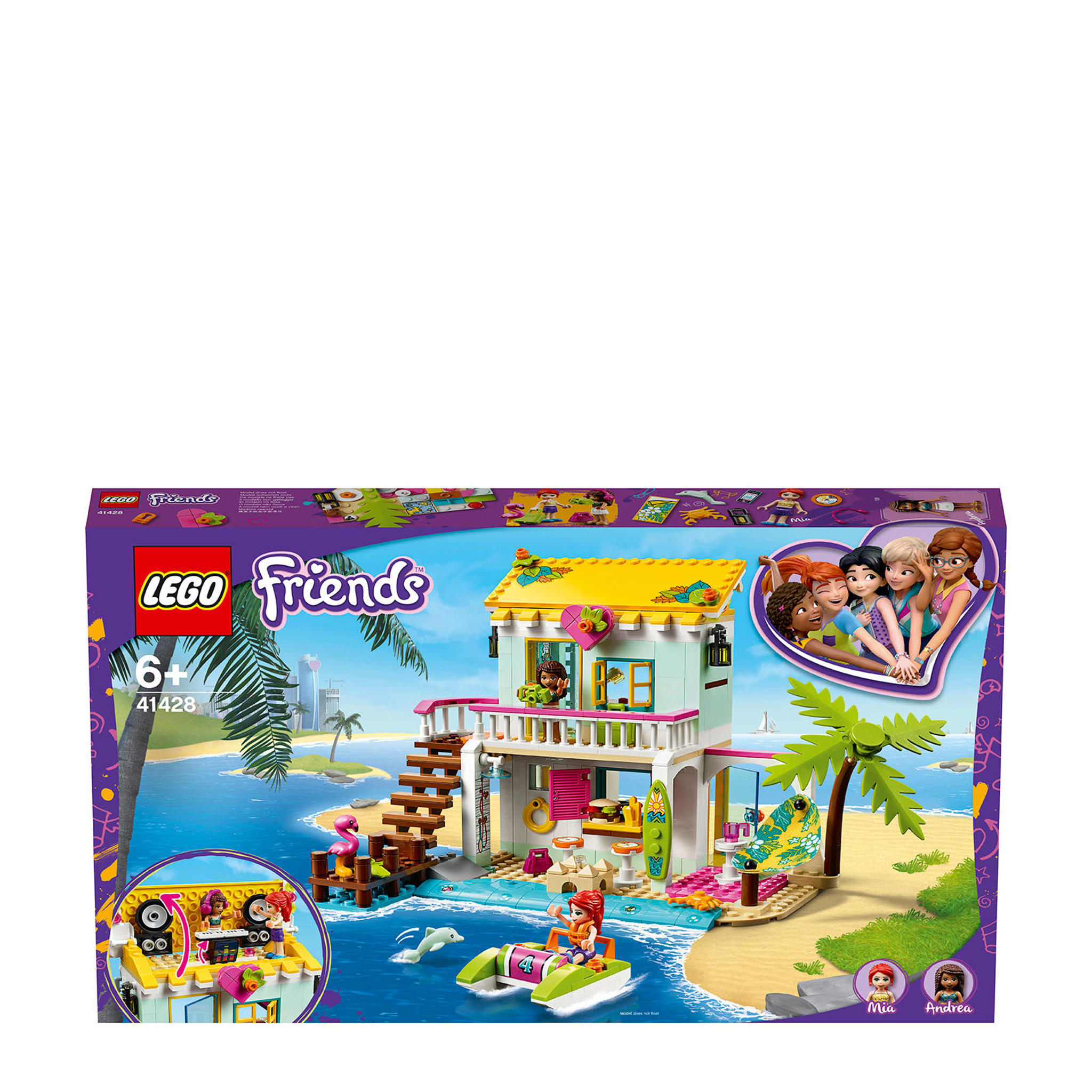 LEGO Friends Beach House 41428 | wehkamp