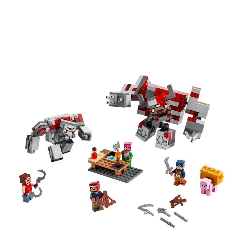 LEGO Minecraft De Slag Om Redstone 21163 | wehkamp