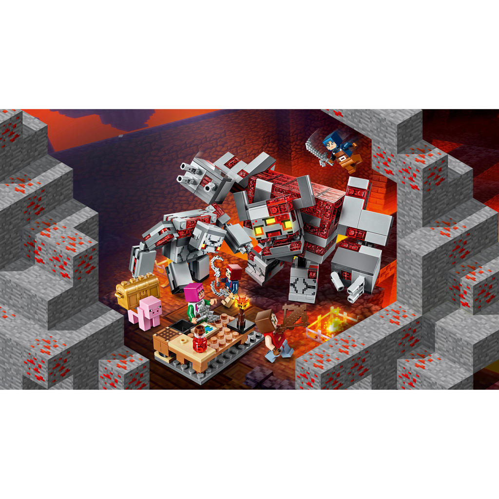 LEGO Minecraft De Slag Om Redstone 21163 | wehkamp