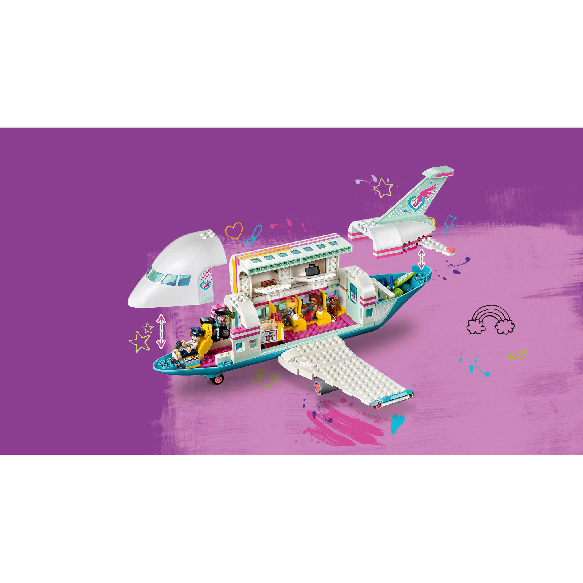 LEGO Friends Heartlake City Airplane 41429 | wehkamp