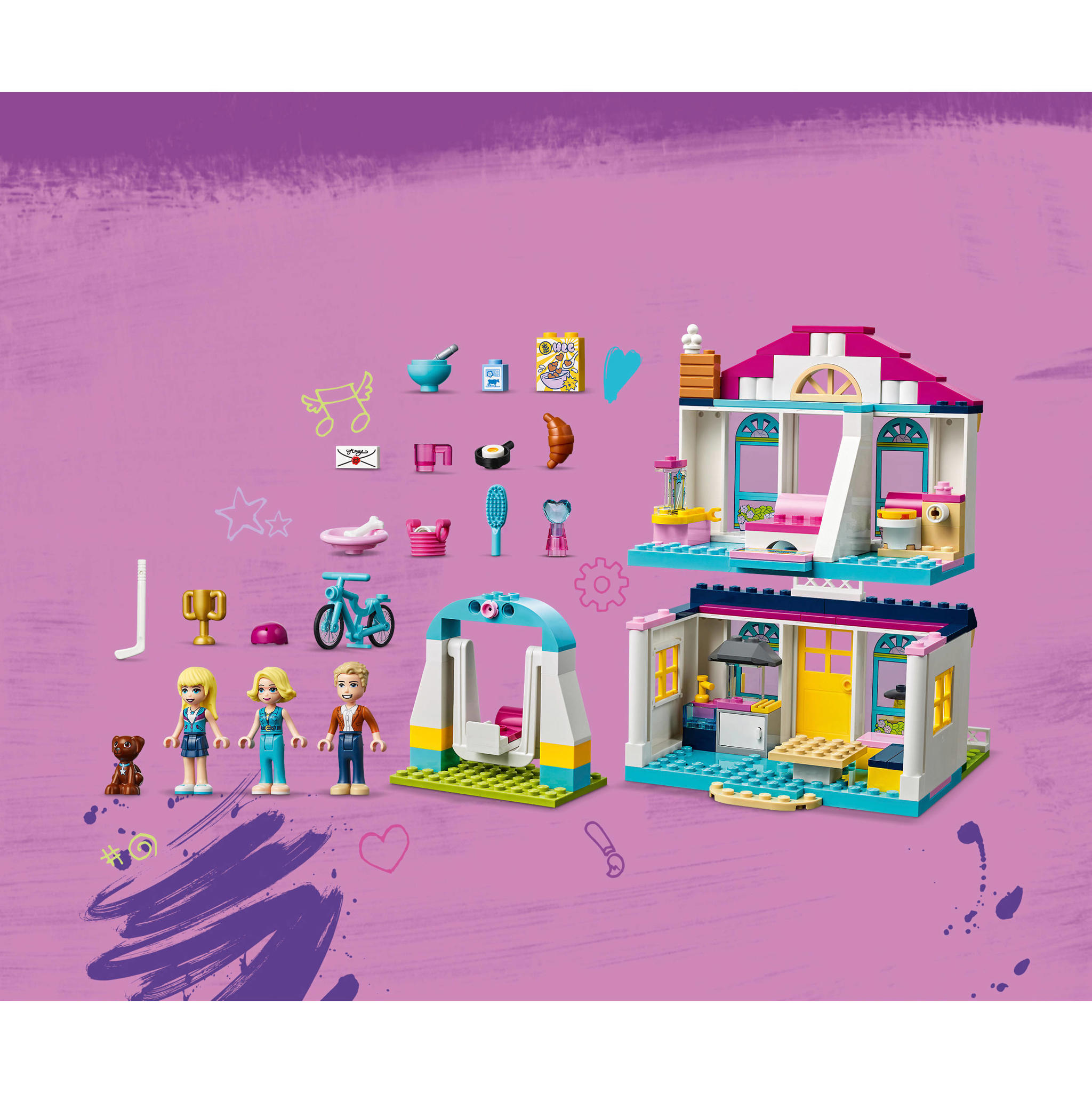LEGO Friends 4+ Stephanie's House 41398 | wehkamp